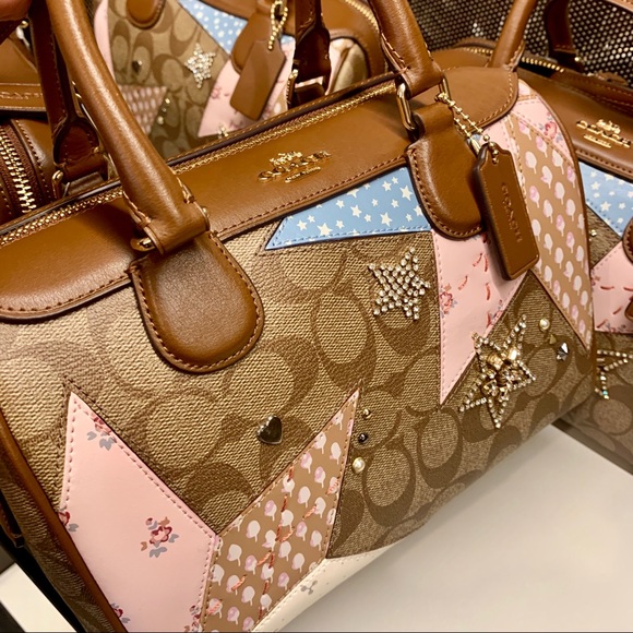 Coach | Bags | Coach Signature Mini Bennett Satchel Crossbody Bag ...
